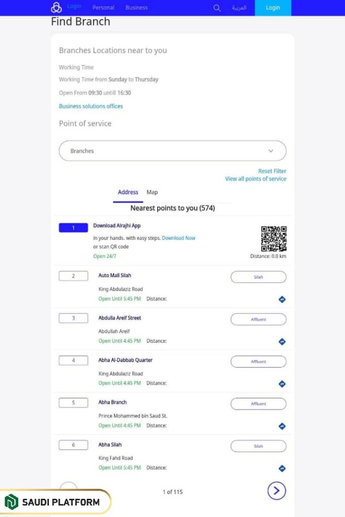 Al Rajhi Bank Timing 2026 - Saudi Platform